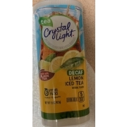 Crystal Light Drink Mix, Decaffeinated Iced Tea, Natural Lemon Flavor ...