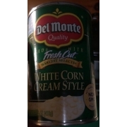 Del Monte White Corn, Cream Style: Calories, Nutrition Analysis & More ...
