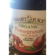 Smart Juice Organic Pomegranate Juice: Calories, Nutrition Analysis ...