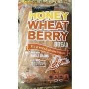 Signature Select Bread, Honey Wheat Berry: Calories, Nutrition Analysis ...