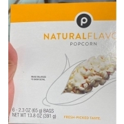 Publix Popcorn, Natural Flavor: Calories, Nutrition Analysis & More ...