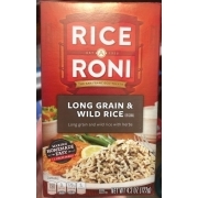 Rice A Roni Long Grain & Wild Rice, Original: Calories, Nutrition ...
