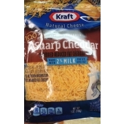 Kraft Sharp Cheddar Cheese: Calories, Nutrition Analysis & More | Fooducate