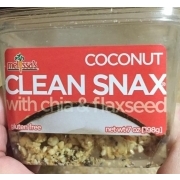 Mellssa's Coconut Clean Snax With Chia & Flaxseed: Calories, Nutrition ...