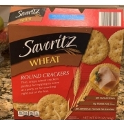 Savoritz Round Crackers, Wheat: Calories, Nutrition Analysis & More ...