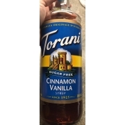 Torani Cinnamon Vanilla Syrup: Calories, Nutrition Analysis & More ...