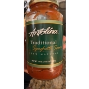 Antolina Spaghetti Sauce, Traditional: Calories, Nutrition Analysis ...