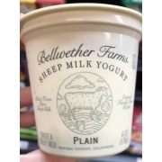 Bellwether Farms Sheep Milk Yogurt, Plain: Calories, Nutrition Analysis ...
