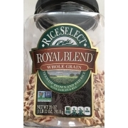 Rice Select Rice, Whole Grain, Royal Blend: Calories, Nutrition ...