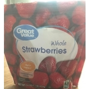 Great Value Strawberries, Whole, Frozen: Calories, Nutrition Analysis ...
