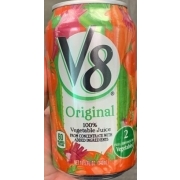V8 100% Vegetable Juice, Original: Calories, Nutrition Analysis & More ...