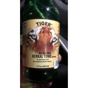 Tiger Herbal Tonic Drink: Calories, Nutrition Analysis & More | Fooducate