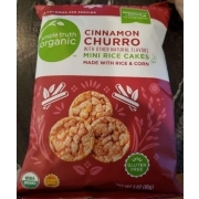 Simple Truth Organic Mini Rice Cakes, Cinnamon Churro: Calories ...