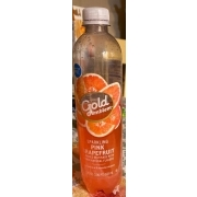 Gold Emblem Sparkling Pink Grapefruit Flavored Beverage: Calories ...