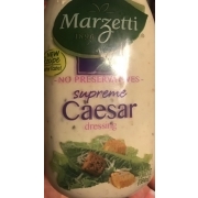 Marzetti Supreme Caesar Dressing: Calories, Nutrition Analysis & More ...