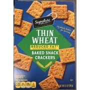 Safeway Baked Snack Crackers, Thin Wheat: Calories, Nutrition Analysis ...