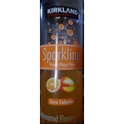 Kirkland Signature Carbonated Flavored Water, Sparkling Orange Mango Flavor: Calories, Nutrition ...