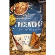 Riceworks Gourmet Rice Snacks, Sea Salt: Calories, Nutrition Analysis ...