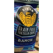 Siete Tortilla Chips, Ranch: Calories, Nutrition Analysis & More ...