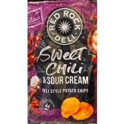 Red Rock Deli Deli Style Potato Chips, Sweet Chili & Sour Cream ...