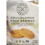 Strong Roots Cauliflower Hash Browns: Calories, Nutrition Analysis ...