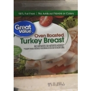 Great Value Turkey Breast, Oven Roasted: Calories, Nutrition Analysis ...