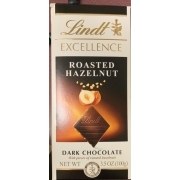 Lindt Dark Chocolate, Roasted Hazelnut: Calories, Nutrition Analysis ...
