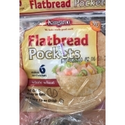 Kangaroo Flatbread Pockets, Whole Wheat: Calories, Nutrition Analysis ...