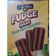 Clover Valley Fudge Bars, Frozen Dairy Confection: Calories, Nutrition ...