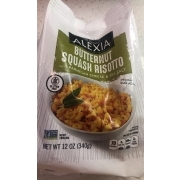 Alexia Butternut Squash Risotto, Parmesan Cheese And Sea Salt: Calories ...