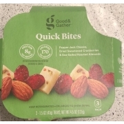 Good & Gather Quick Bites: Calories, Nutrition Analysis & More | Fooducate