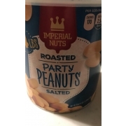 Imperial Nuts Roasted Party Peanuts, Salted: Calories, Nutrition ...