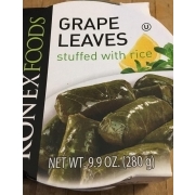 Konex Foods Grape Leaves, Stuffed With Rice: Calories, Nutrition ...