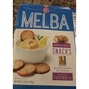 Old London Melba Snacks, Roasted Garlic: Calories, Nutrition Analysis ...