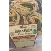 Wawa Turkey And Cheddar, Pinwheel Wraps, Honey Mustard Dressing ...