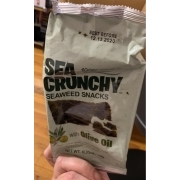 Sea Crunchy Seaweed Snacks, With Olive Oil: Calories, Nutrition ...