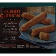 Lean Cuisine Casual Cuisine Thai - Style Chicken Spring Rolls: Calories ...