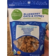 Simple Truth Organic Granola Clusters, Blueberry Oats & Honey: Calories ...