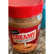 Safeway Select Peanut Butter, Creamy: Calories, Nutrition Analysis ...