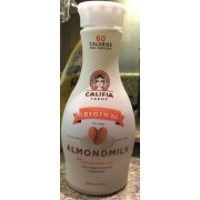 Califia Farms Almondmilk, Creamy, Original: Calories, Nutrition ...