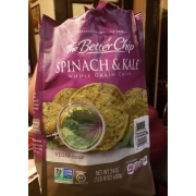 The Better Chip Spinach And Kale Whole Grain Chips: Calories, Nutrition ...