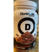 Devotion Protein Powder, Brownie Batter: Calories, Nutrition Analysis ...
