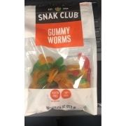 Snak Club Gummy Worms: Calories, Nutrition Analysis & More | Fooducate