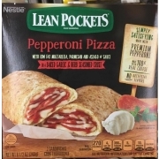 Lean Pockets Stuffed Sandwiches, Pepperoni Pizza: Calories, Nutrition ...
