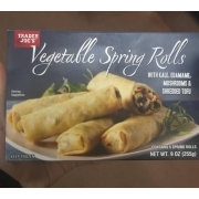 Trader Joe's Vegetable Spring Rolls: Calories, Nutrition Analysis ...