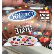 YoCrunch Yogurt, M&M's Chocolate Candies, Strawberry: Calories ...