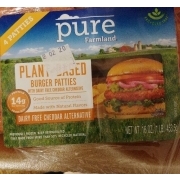 Pure Farmland Plant Based Burger Patties: Calories, Nutrition Analysis ...
