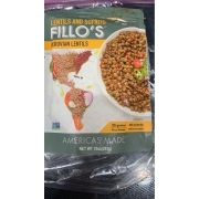 Fillo's Peruvian Lentils: Calories, Nutrition Analysis & More | Fooducate