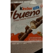 Kinder Crispy Creamy Chocolate Bar: Calories, Nutrition Analysis & More ...