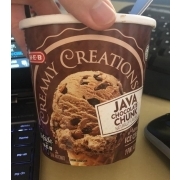 H-E-B Ice Cream, Java Chocolate Chunk: Calories, Nutrition Analysis ...
